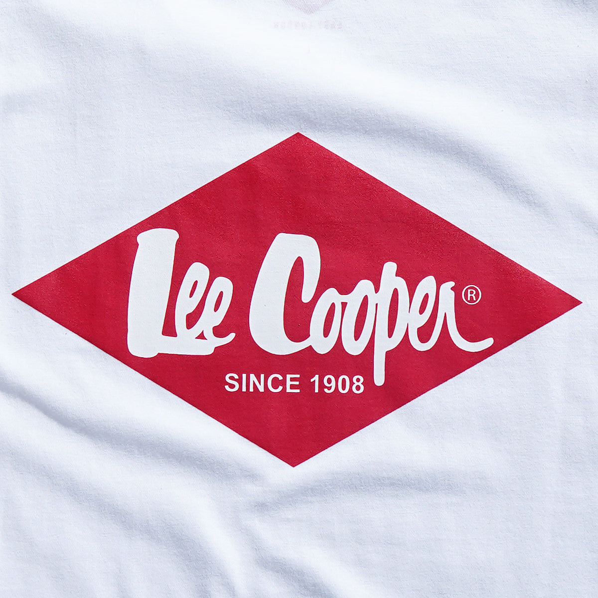 Lee Cooper T-Shirt Logo Diamond White – Lee Cooper Indonesia