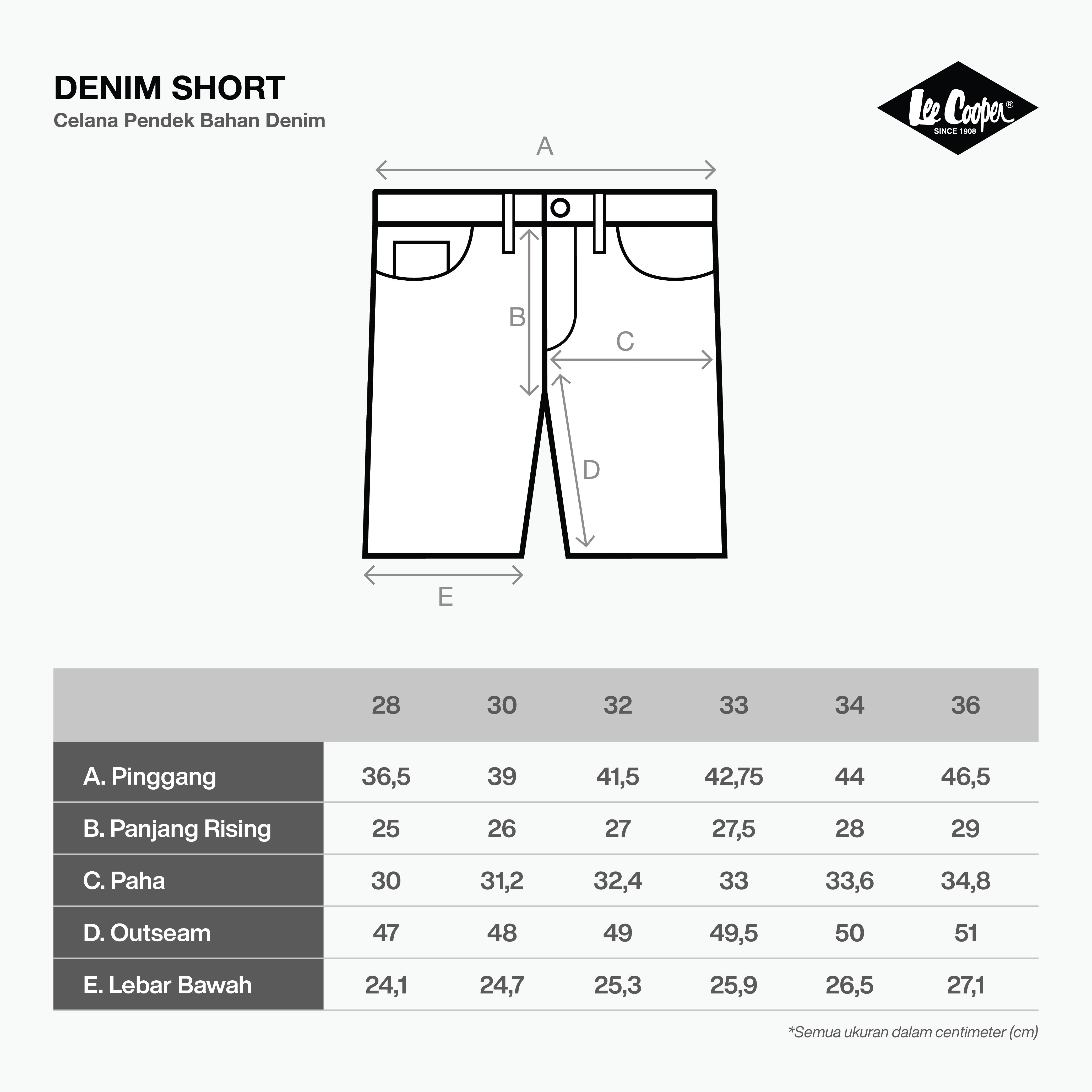 Lee Cooper Jeans Short Ripped Dark Blue – Lee Cooper Indonesia