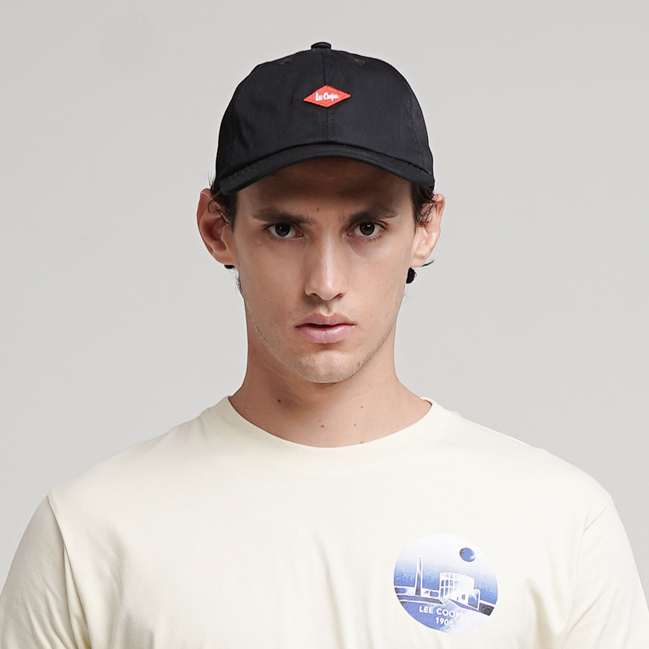 Lee Cooper Caps Logo Diamond Red Black – Lee Cooper Indonesia