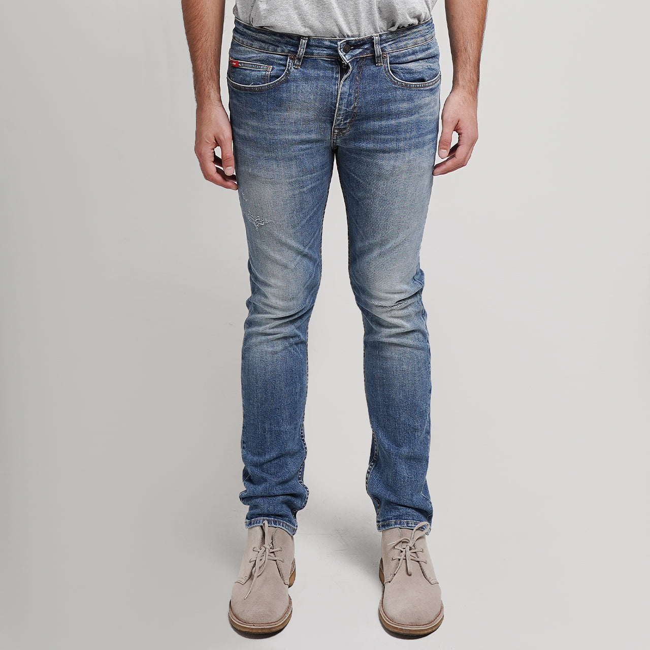 Lee Cooper Jeans Arthur Ripped Medium Blue – Lee Cooper Indonesia
